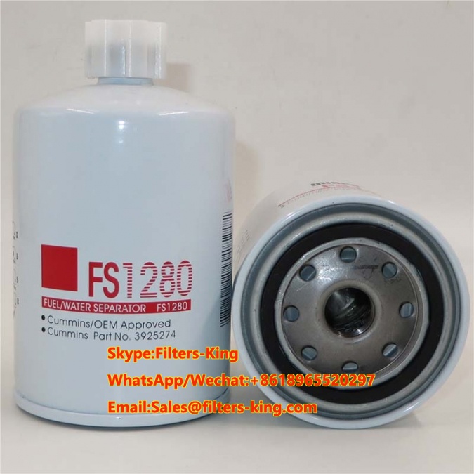 Подлинная Fleetguard Fuel Water Separator FS1280 Использование на ...